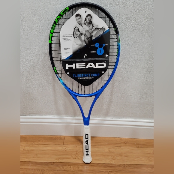 Head | Games | Nwt Head Ti Instinct Comp Prestrung Tennis Racket Grip ...